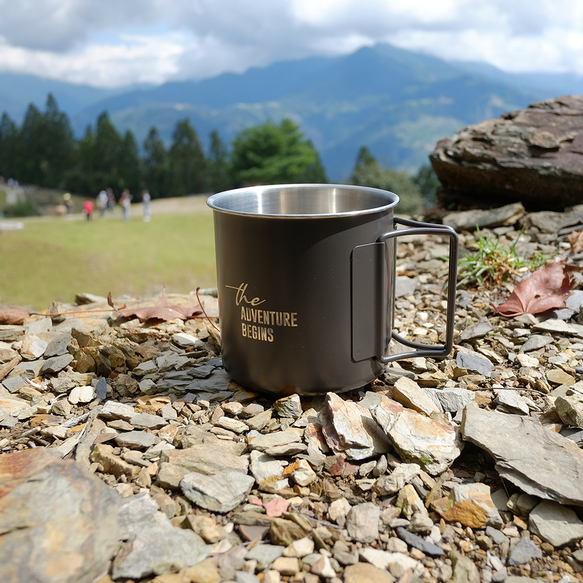 Wildrest 霧黑露營鋼杯 – 3D Mats Taiwan